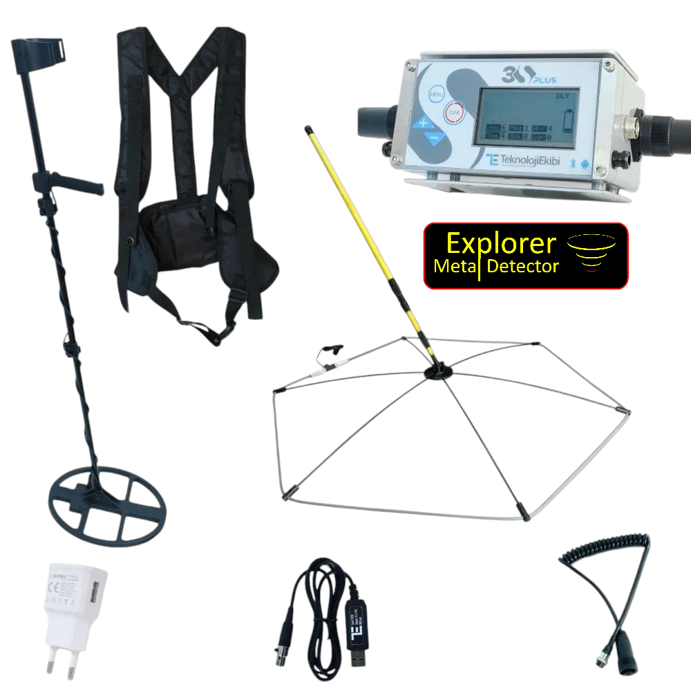 3S Plus Detector – Explorer Metal Detector